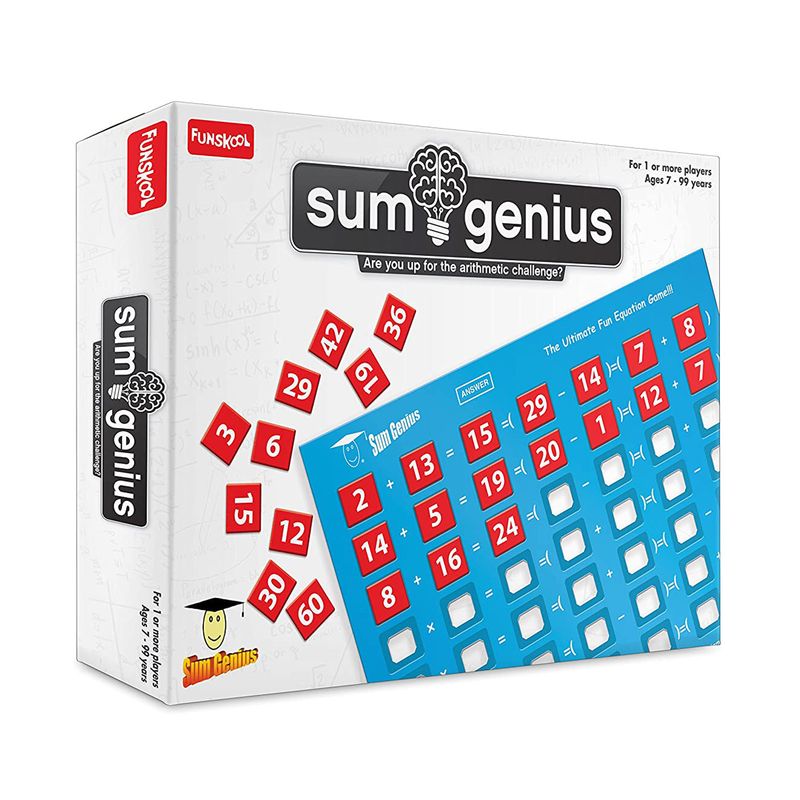 Funskool Sum Genius: The Ultimate Fun Equation Game
