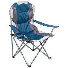Summit Berkeley Padded Folding Chair Blue