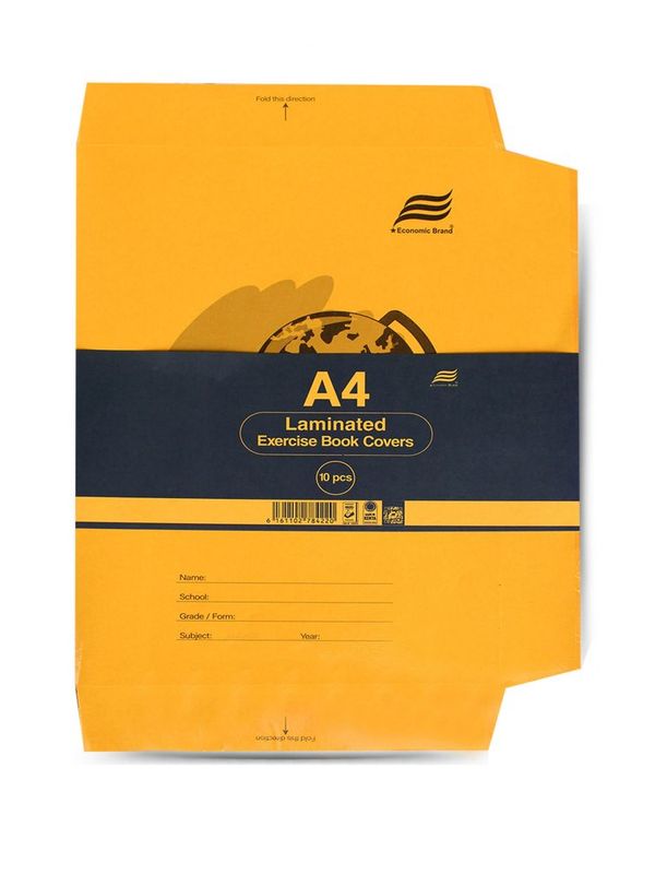 Economic Exercise Book Covers A4 10pcs