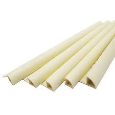 PVC Tile Edging Strips - Cream, 100pcs/ctn 13255