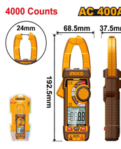 Ingco Digital AC Clamp Meter - DCM62001