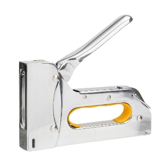 DELI ET35111 HEAVY-DUTY TACKER - CHROME