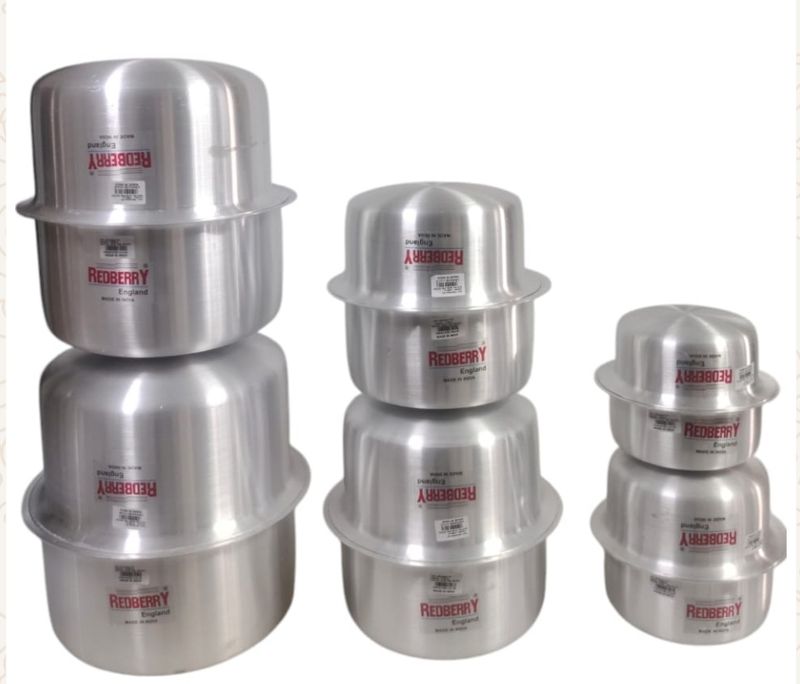 Aluminium Cooking Pots Set 12-23 12pcs