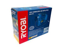 Ryobi XAI-18: 18V Li-Ion Air Inflator 8bar