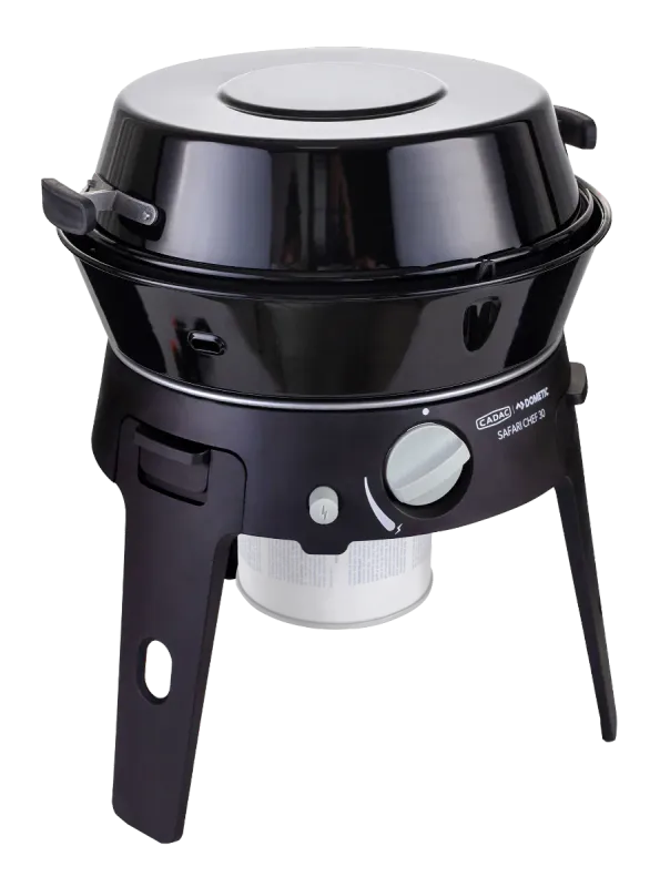 Compact 4-in-1 Outdoor Gas BBQ Grill Cadac Safari Chef