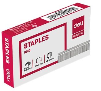 Deli Giant Staples 23/10-500's-60 SHEETS #E0015