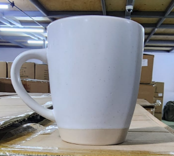 Porcelain Mug 414ml White with Bottom Ream