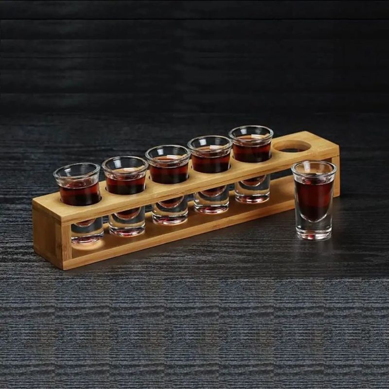 Shot Glass Holder-6 Rack Holder