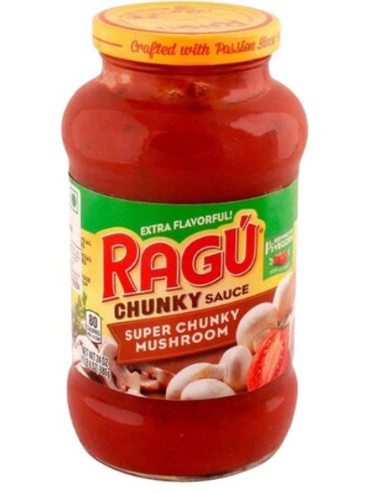 RAGU CHUNKY SUPER MUSHROOM 680G