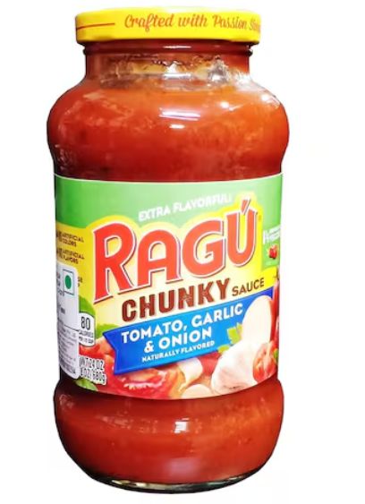 Ragu Chunky Tomato Garlic And Onion Sauce 680g