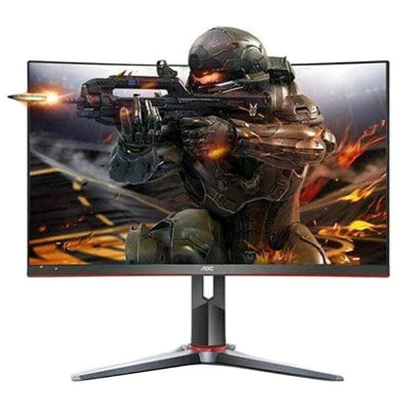 AOC C32G1 Monitor de juegos sin marco curvo de 32 pulgadas, FHD ...
