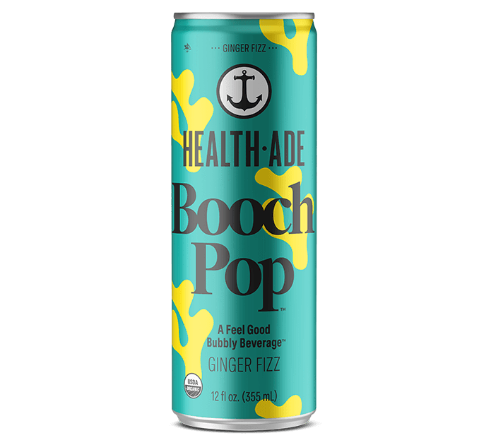 Health Ade Booch Pop Ginger Fizz Sparkling Kombucha