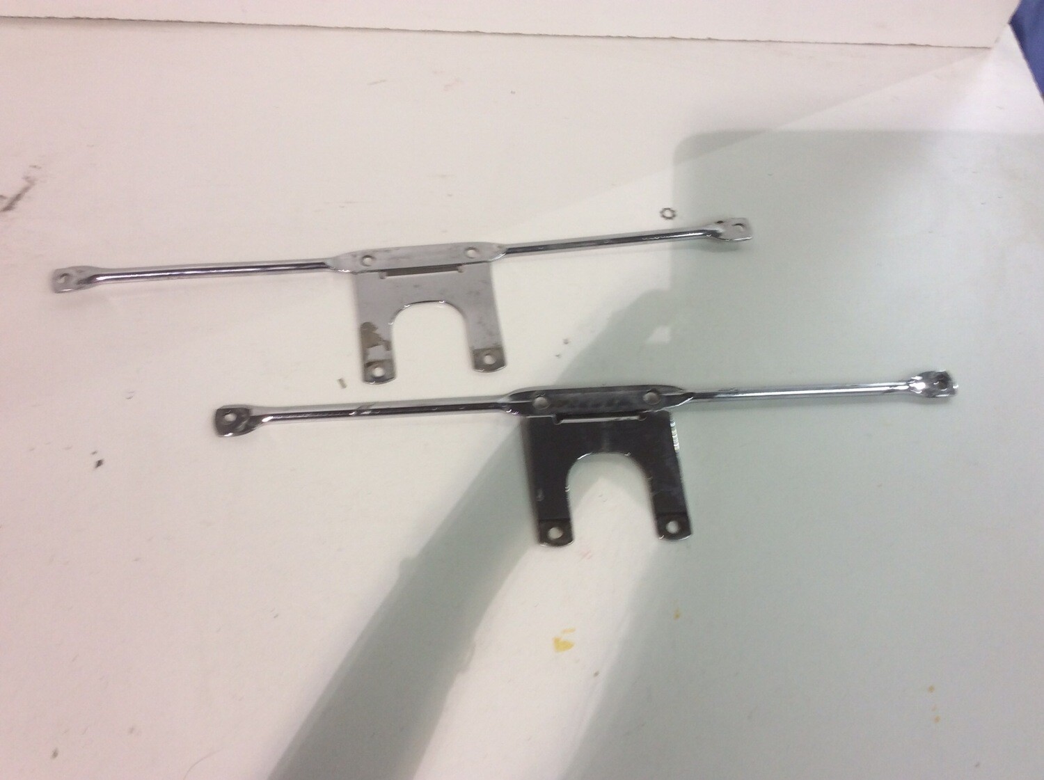 1975-1988 Harley Davidson FX XL FXR Front Fender Braces 59111-74 PR.