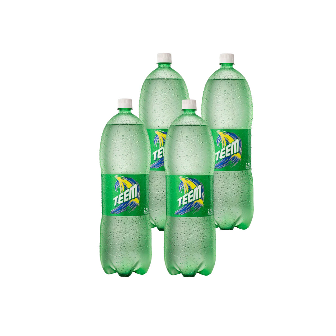 Refresco Teem Botella 2,5 L Pack x 4