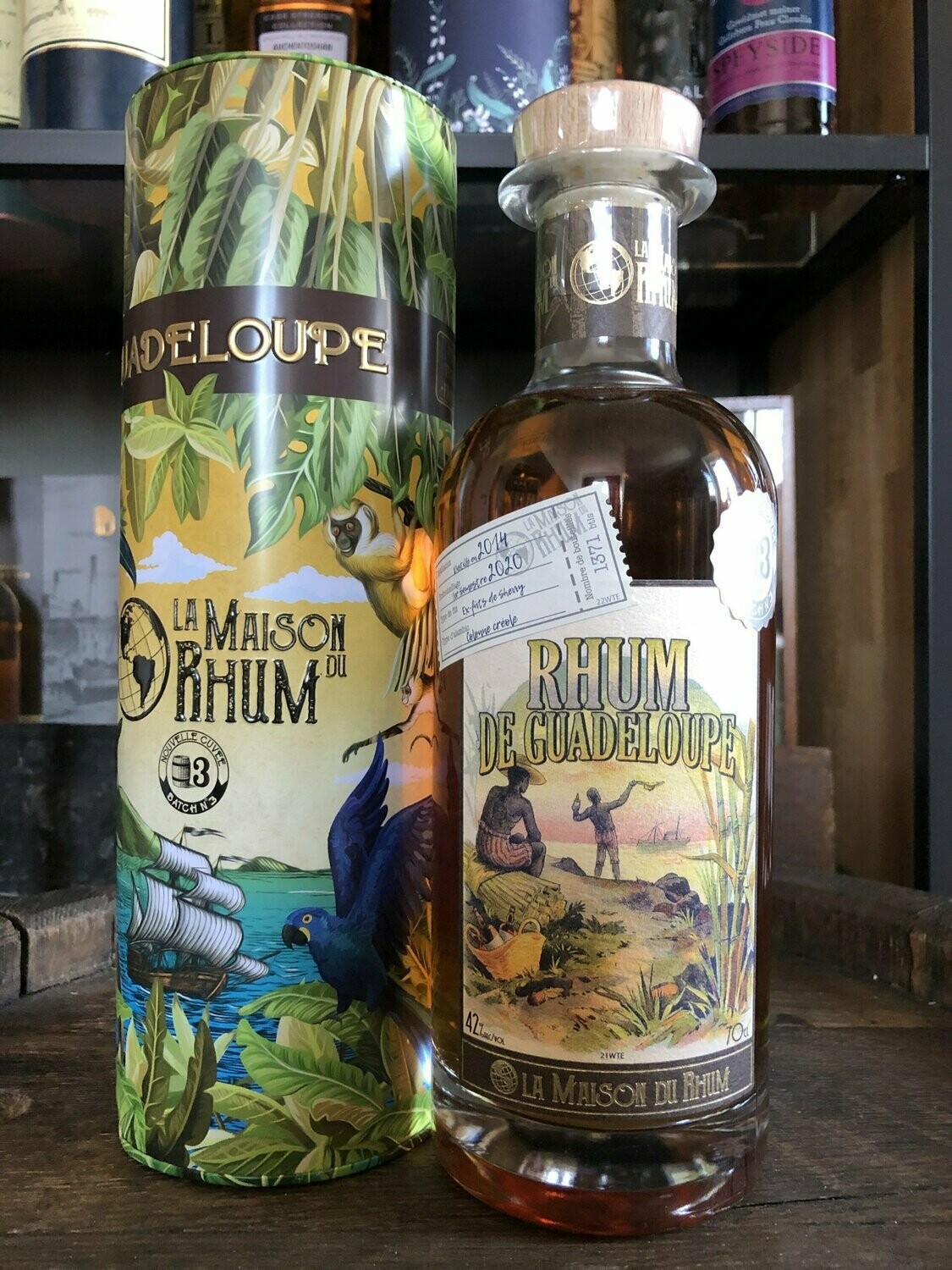 La Maison du Rhum Guadeloupe 6 Jahre Batch 3 mit 0,7L und 42%