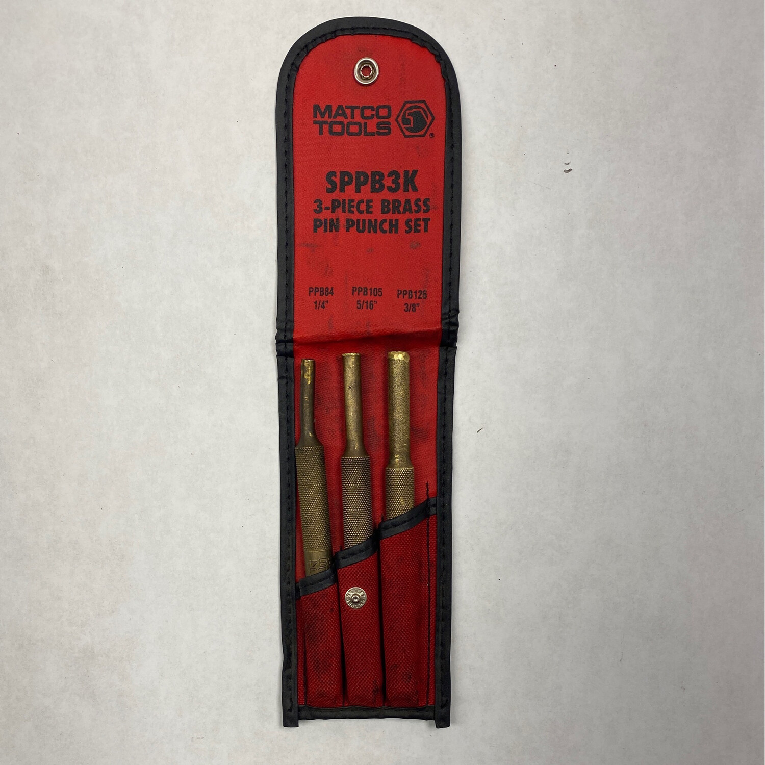 Matco 3pc Brass Punch Set, SPPB3K | Shop - Tool Swapper
