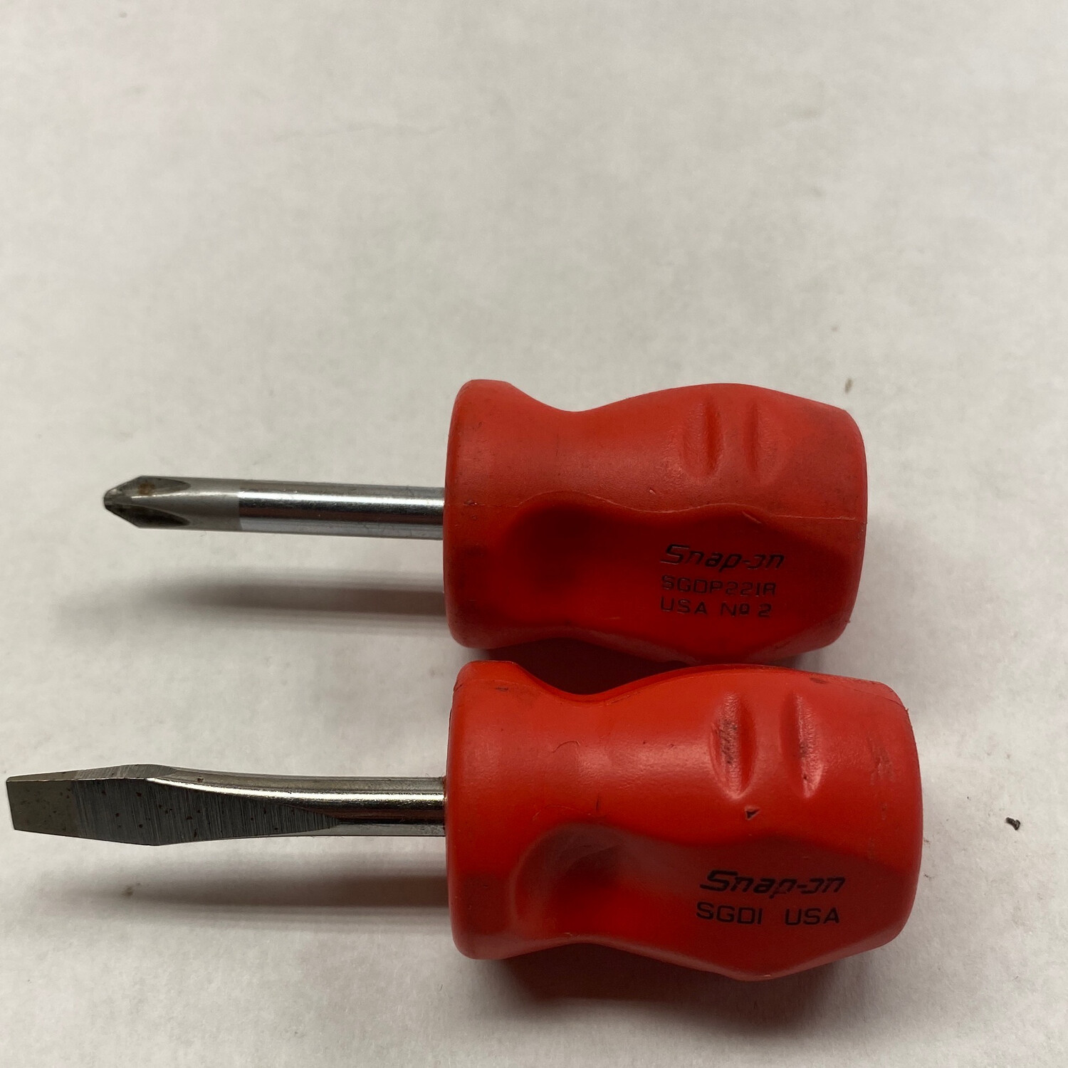 Snap On 2pc Stubby Flathead & Phillips Screwdriver Set - Shop - Tool ... Snap On 2pc Stubby Flathead & Phillips Screwdriver Set - Shop - Tool ...