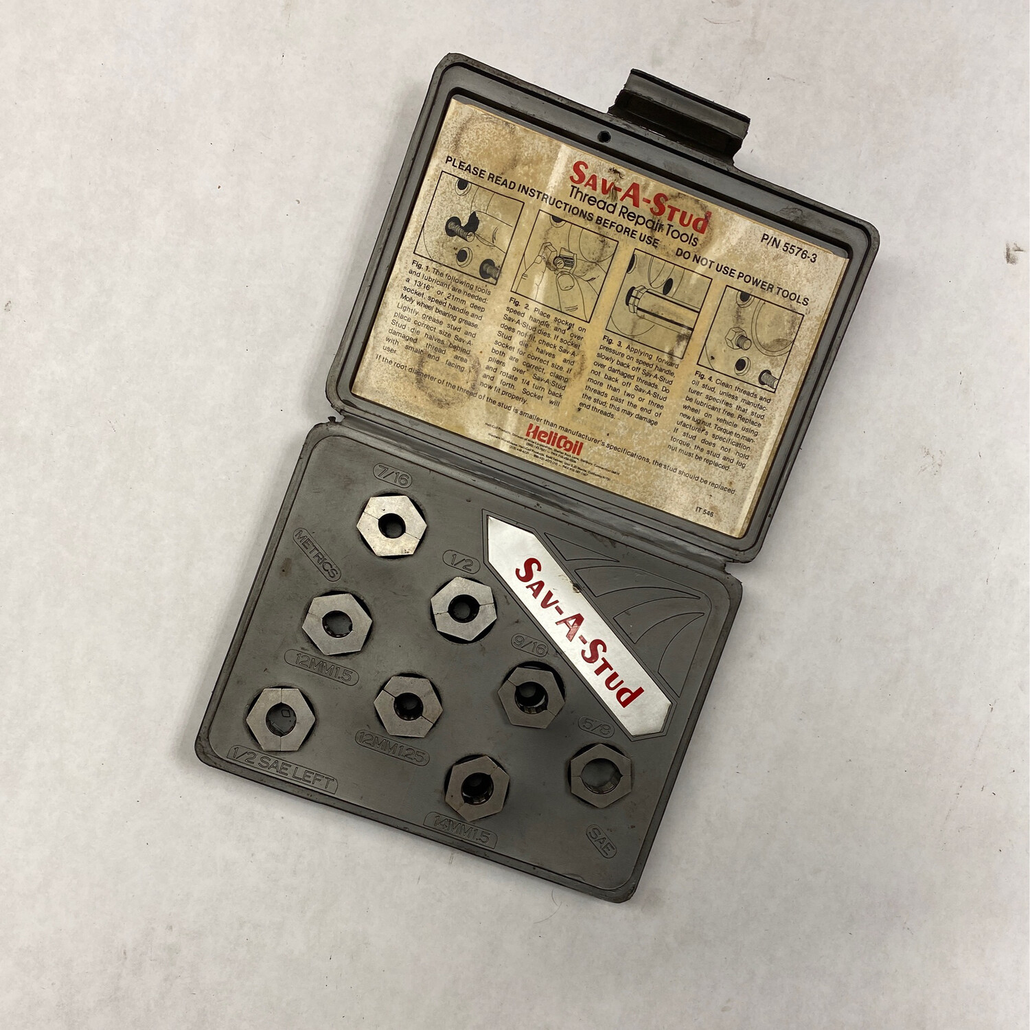 HeliCoil 5576-3 Sav-A-Stud Thread Repair Set SAE and METRIC, 5576-3 ...