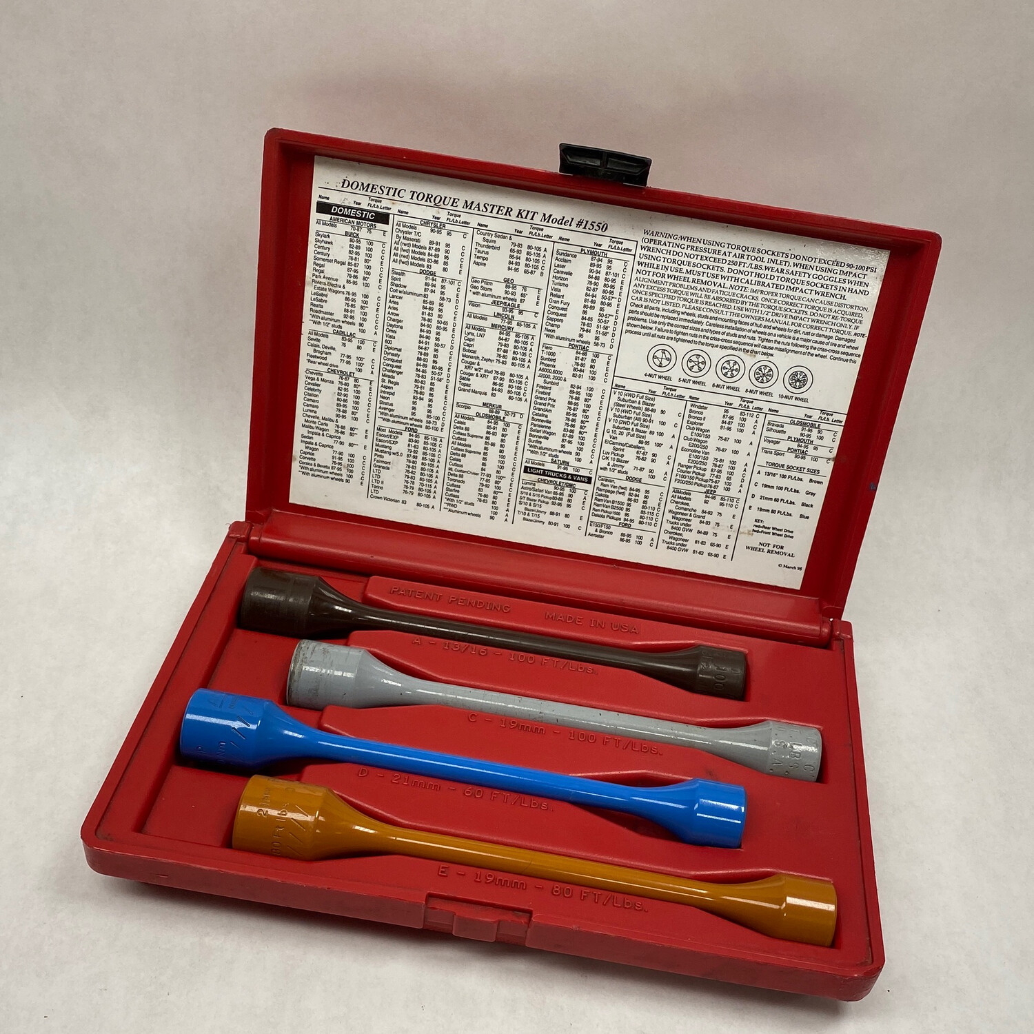 Mac Torque Master Kit - Shop - Tool Swapper