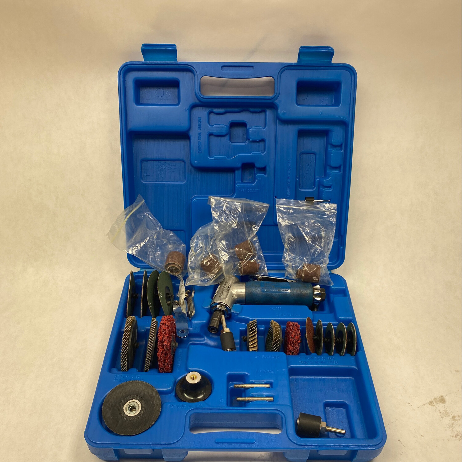 Cornwell 45-Piece 1/4” Angle Head Die Grinder Set, CAT-555K - Shop ...