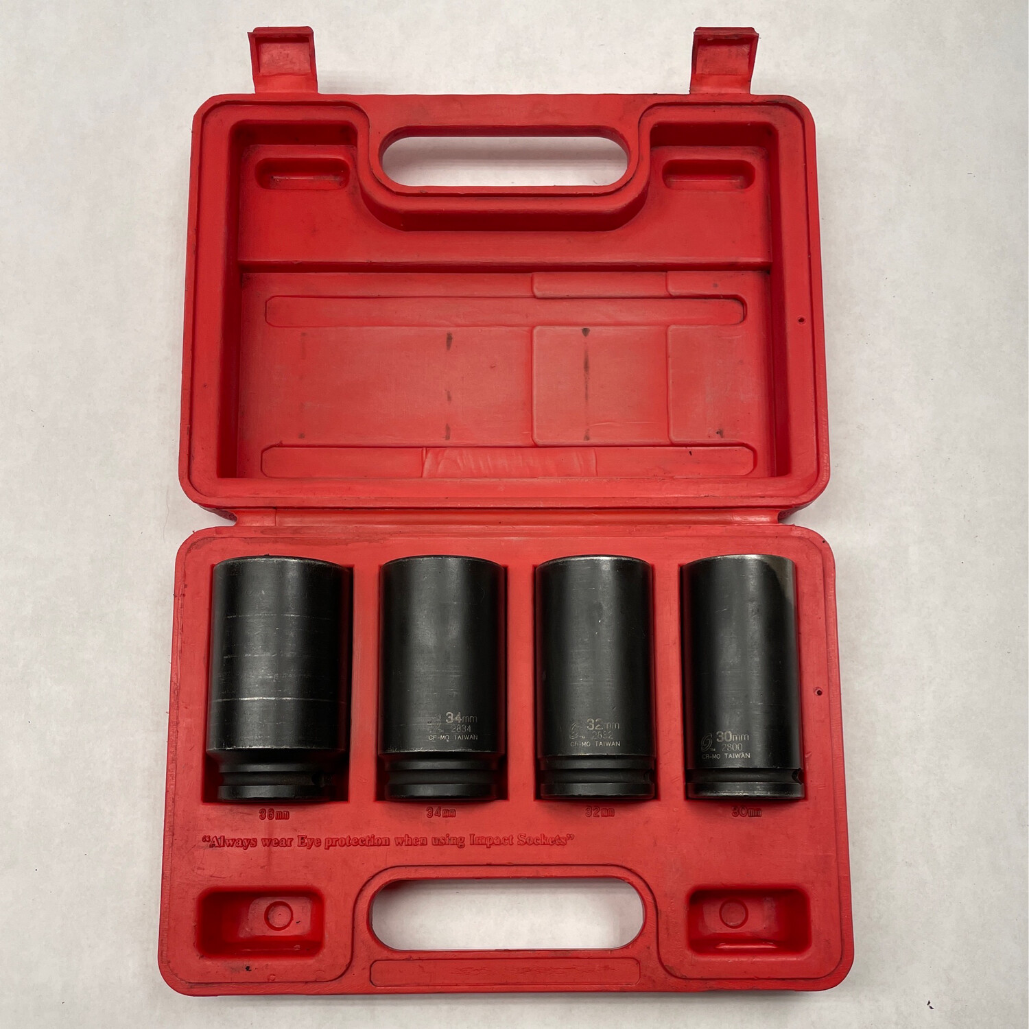 Sunex 4pc Metric Spindle Nut Socket Set, 2838 - Shop - Tool Swapper