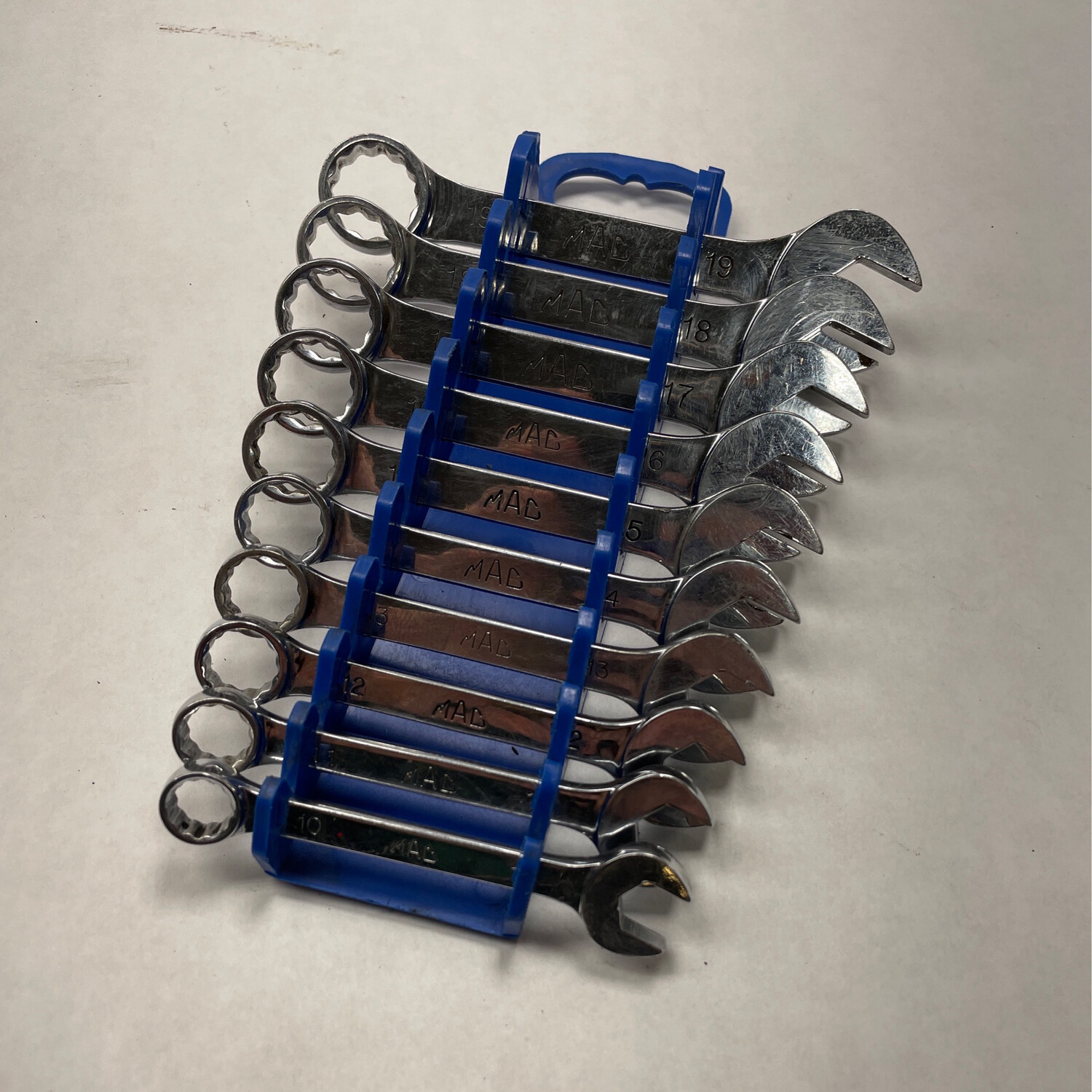 Mac Tools 10pc Metric Stubby Wrench Set, 10-19mm - Shop - Tool Swapper