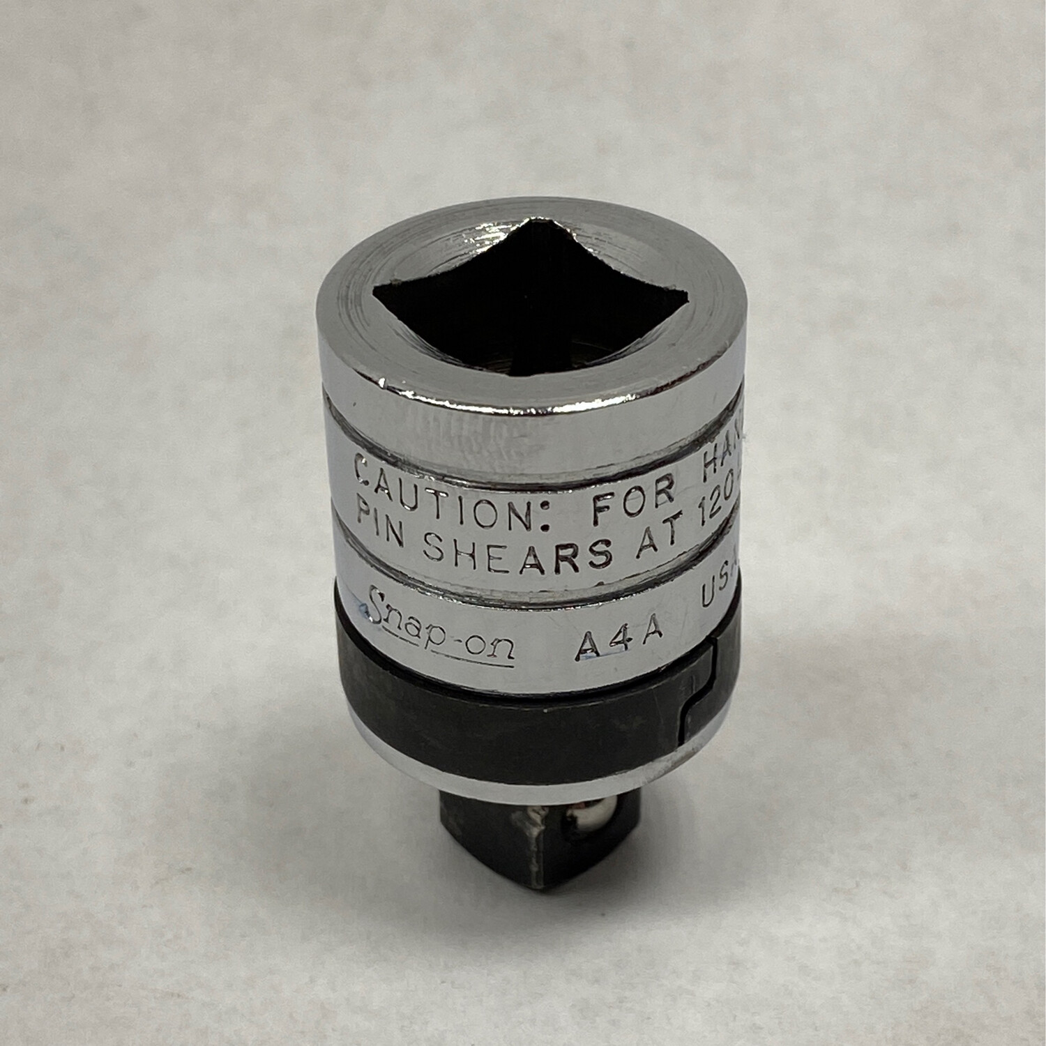 Snap On 1/2” To 3/8” Drive Adapter, Pin Shears At 120lb ft, A4A - Shop ...