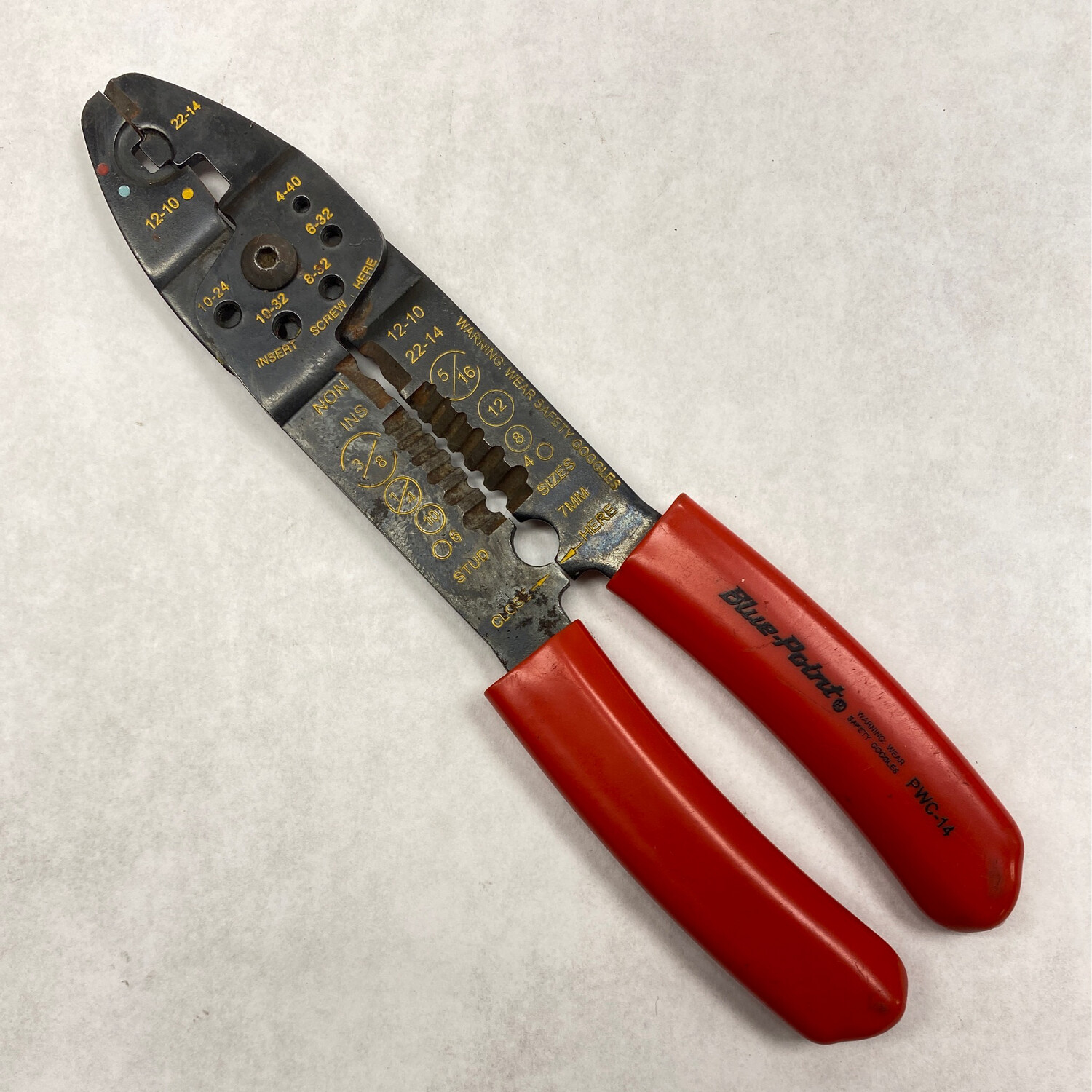 Blue Point Wire Crimper/Stripper Tool, PWC-14 - Shop - Tool Swapper