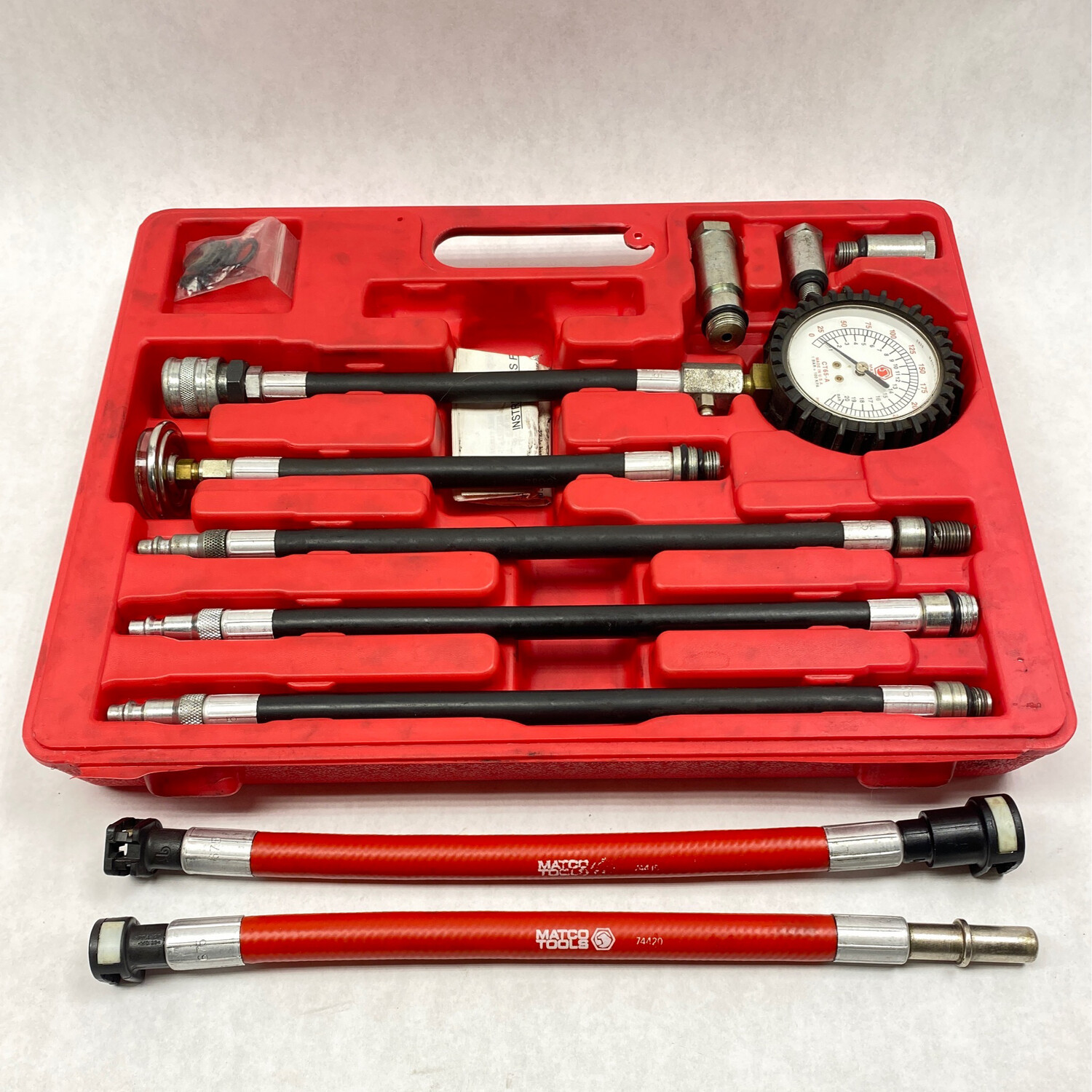 Matco Master Compression Gauge And Hose Test Kit, CT65-A - Shop - Tool ...