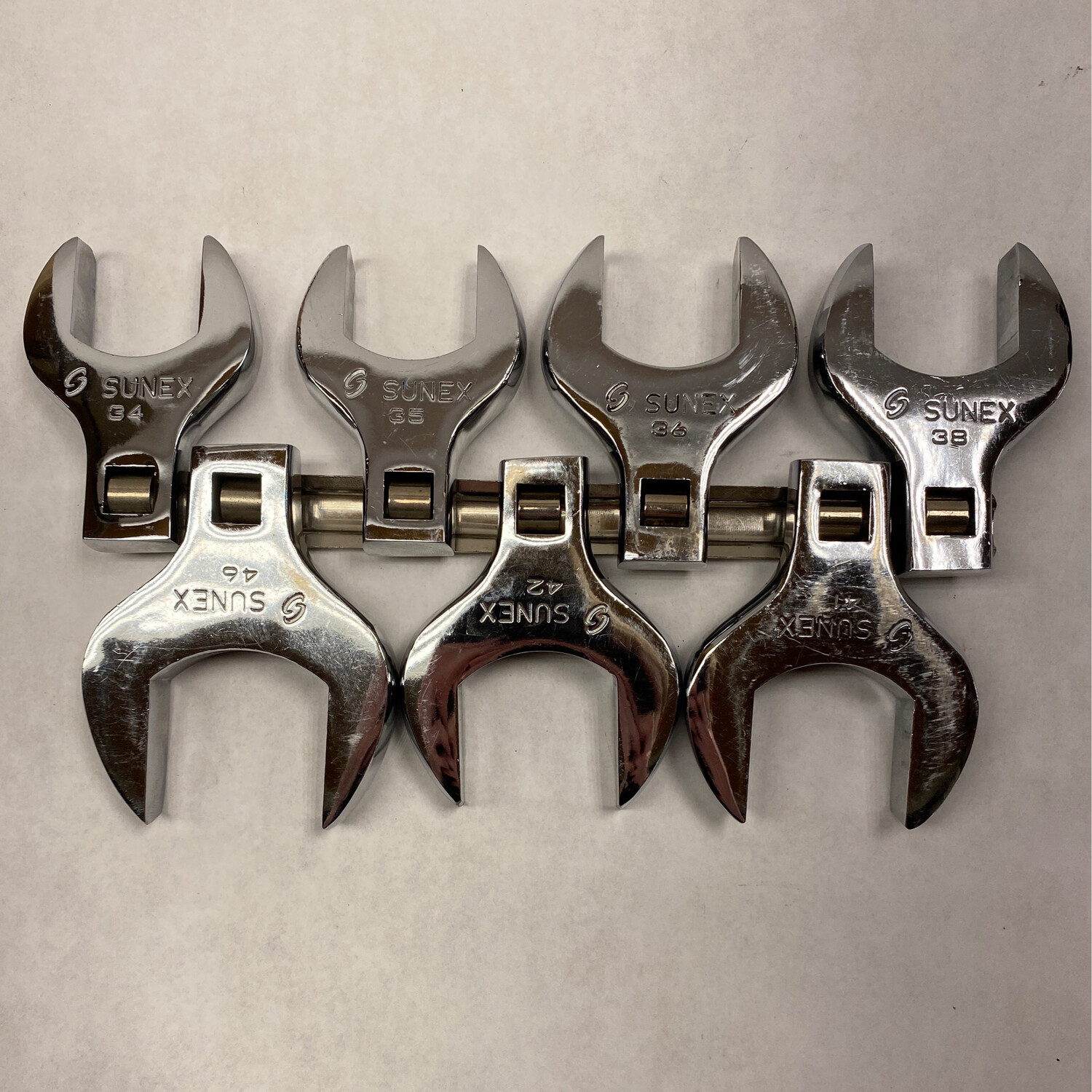 Sunex 7pc 1/2" Drive Jumbo Metric CrowFoot Wrench Set - Shop - Tool Swapper