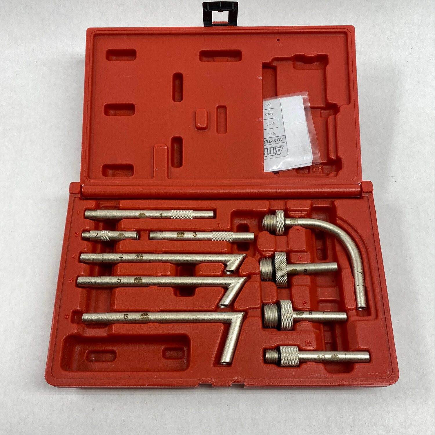 Mac Tools 10 Piece ATF Refill Adapter Set, SD1580ATA - Shop - Tool Swapper