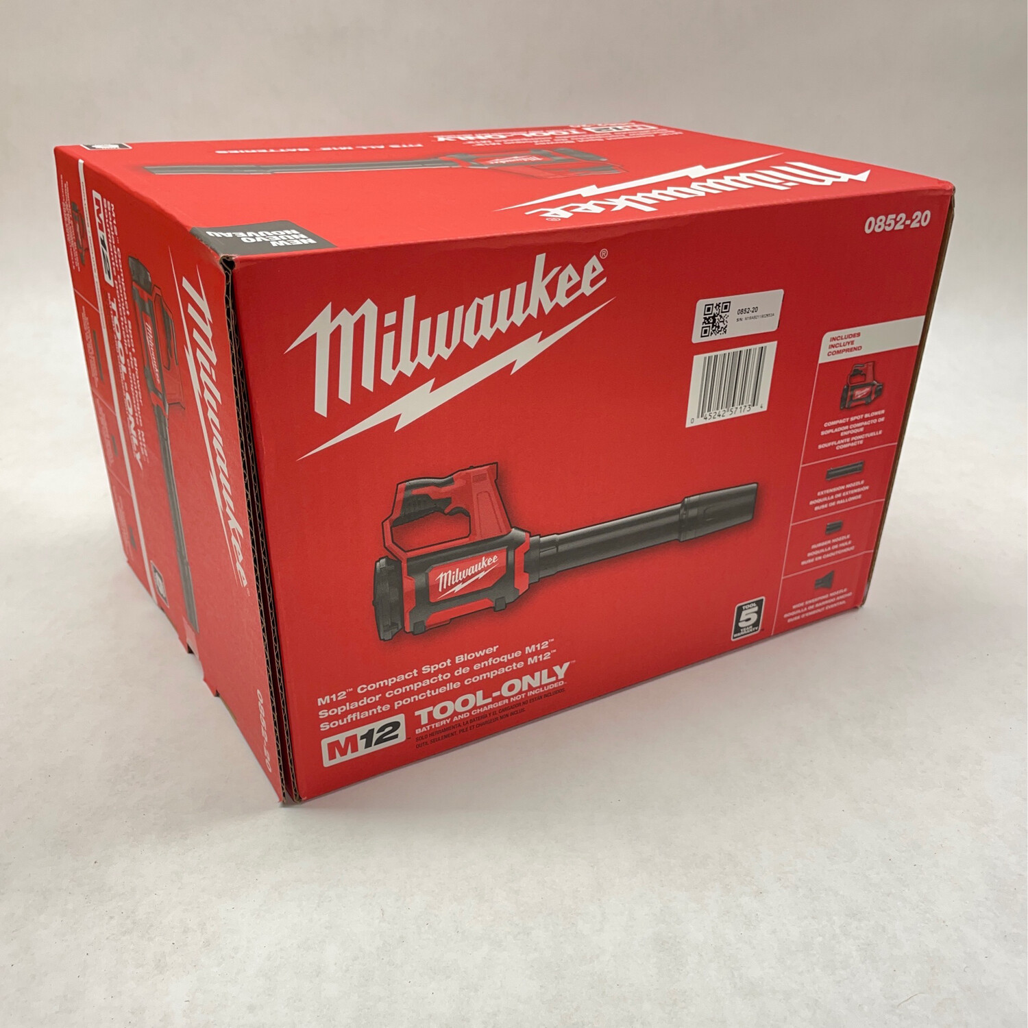 New Milwaukee M12 Compact Spot Blower, 0852-20 - Shop - Tool Swapper