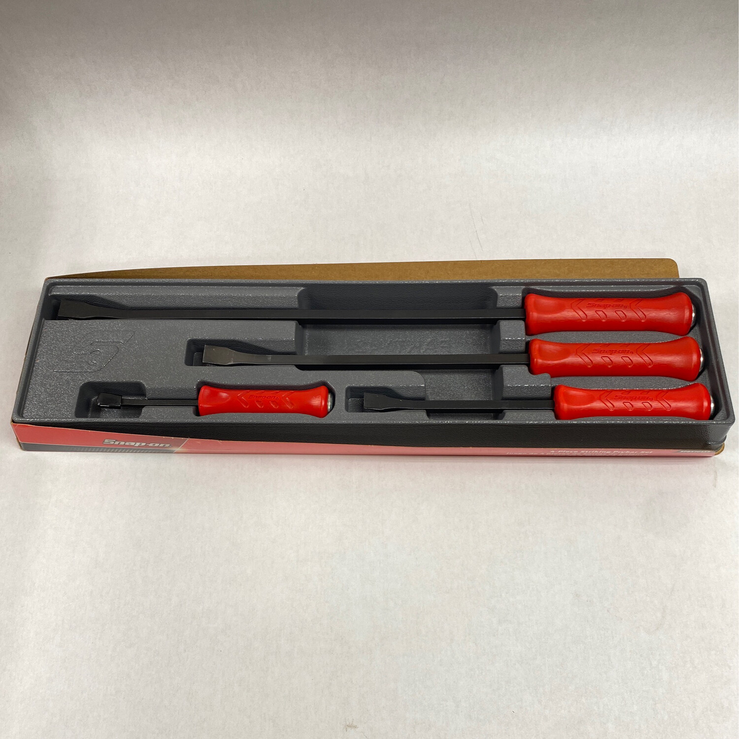 New Snap On 4-Piece Stroking Prybar Set, SPBS704AR - Shop - Tool Swapper