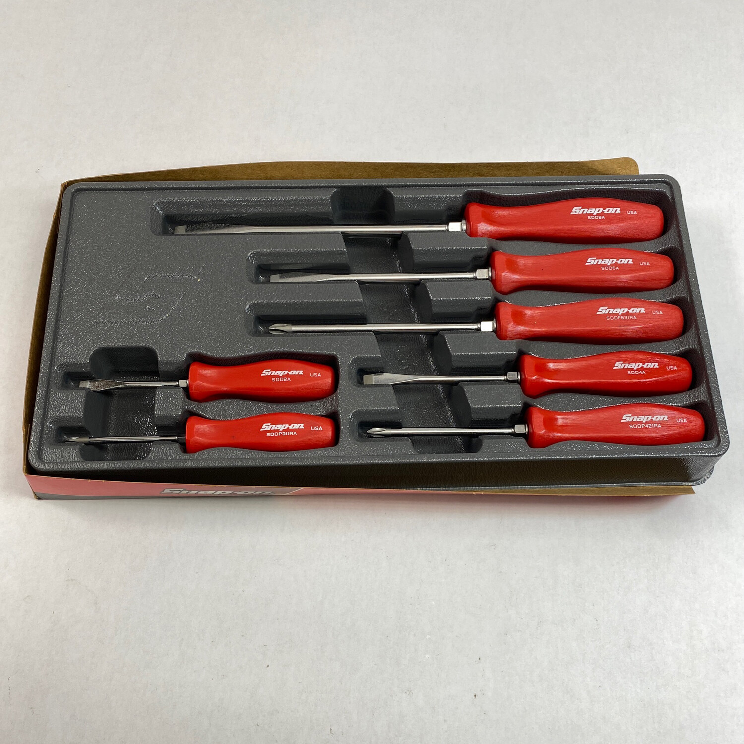 Snap On 7 Piece Combination Screwdriver Set, SDDX70AR - Shop - Tool Swapper