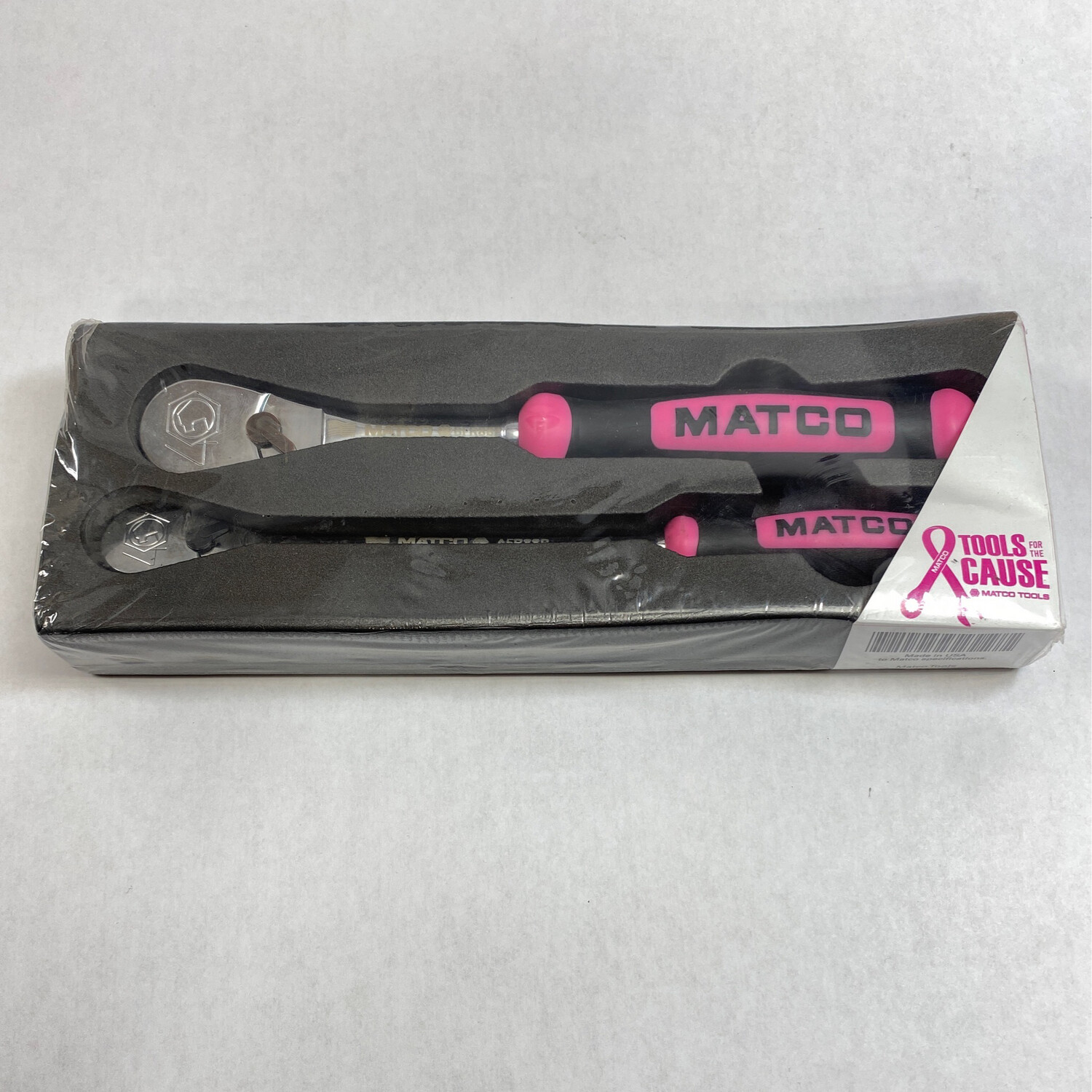 Matco Tools 2 Piece Pink 88th Ratchet Set, SAB88P - Shop - Tool Swapper