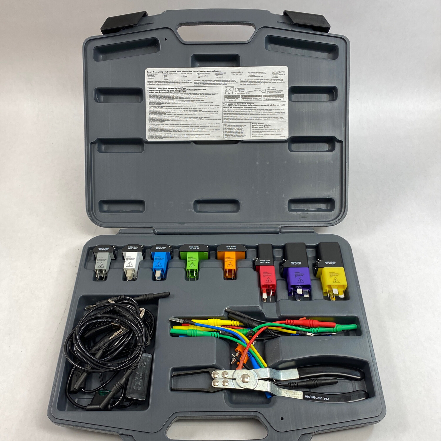 Mac Tools 22 Pc. Master Relay and Fused Circuit Test Set, RTJ103A ...
