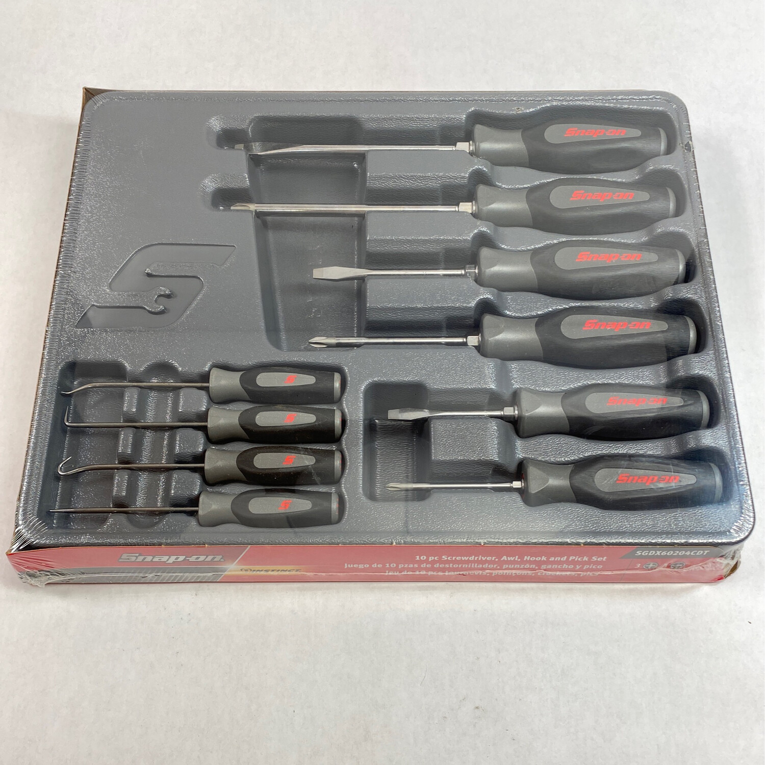 Snap On 10 Pc. Screwdriver, Awl, Hook And Pick Set, SGDX60204CDT - Shop ...