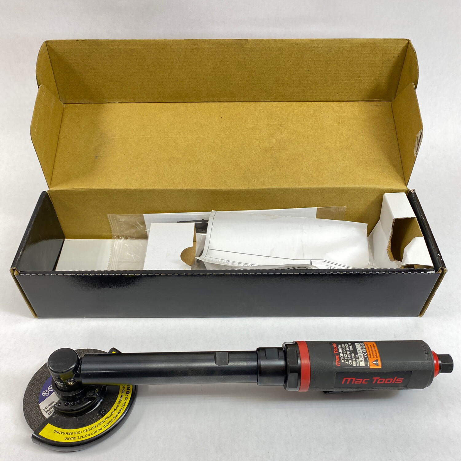 Mac Tools 90° Low-Noise 4” Extended Air Cut-Off Tool, ATQP40EA - Shop ...