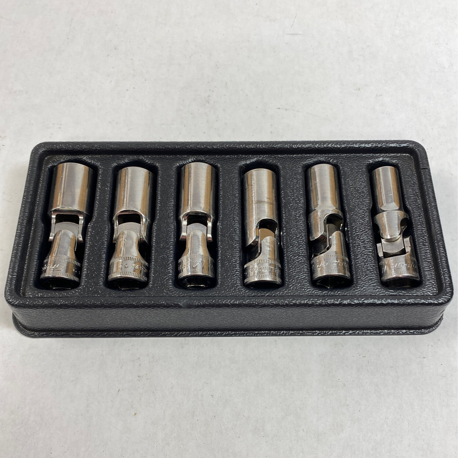 Snap On 6 pc 3/8" Drive 6-Point Metric Flank Drive Deep Universal ...