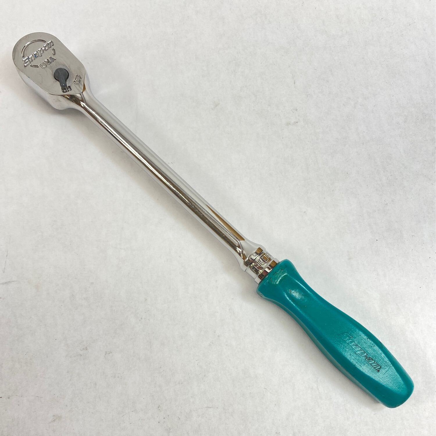 Snap On 3/8" Drive Dual 80 Technology Hard Grip Long Handle Ratchet ...