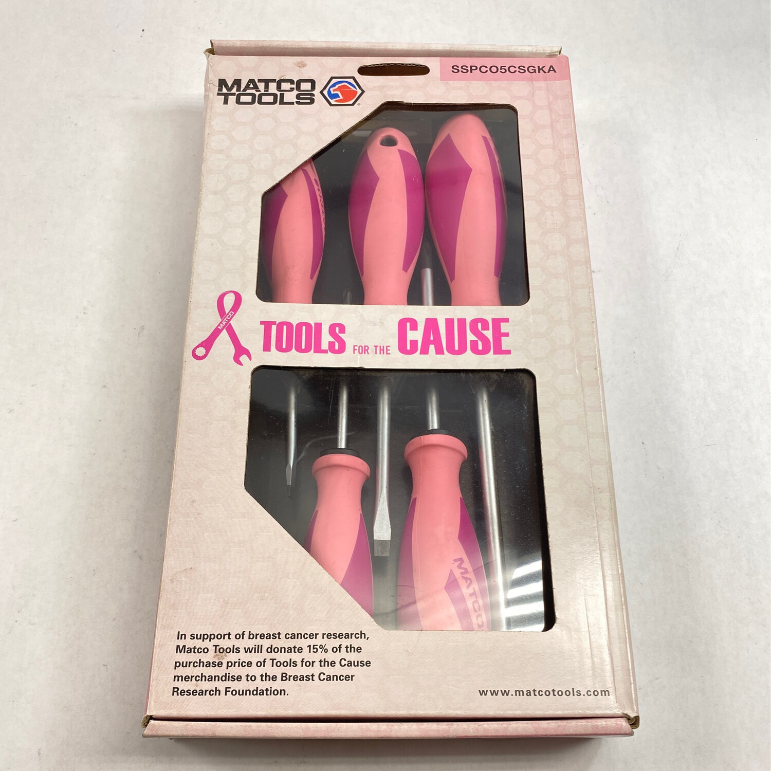 Matco Tools 5 Pc. Premium Screwdriver Set Top Torque 2, SSPCO5CSGKA ...