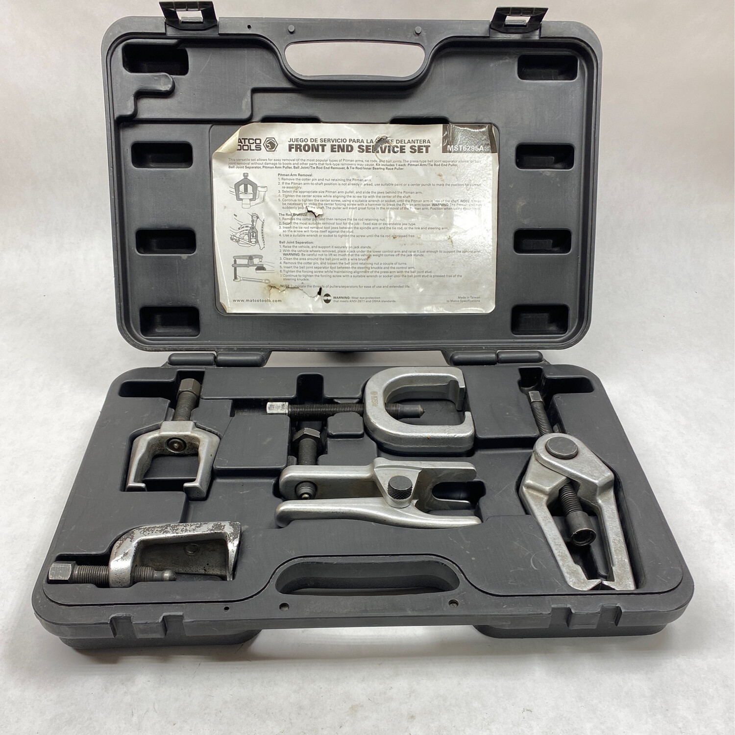 Matco Tools Front End Service Set - Shop - Tool Swapper Matco Tools Front End Service Set - Shop - Tool Swapper