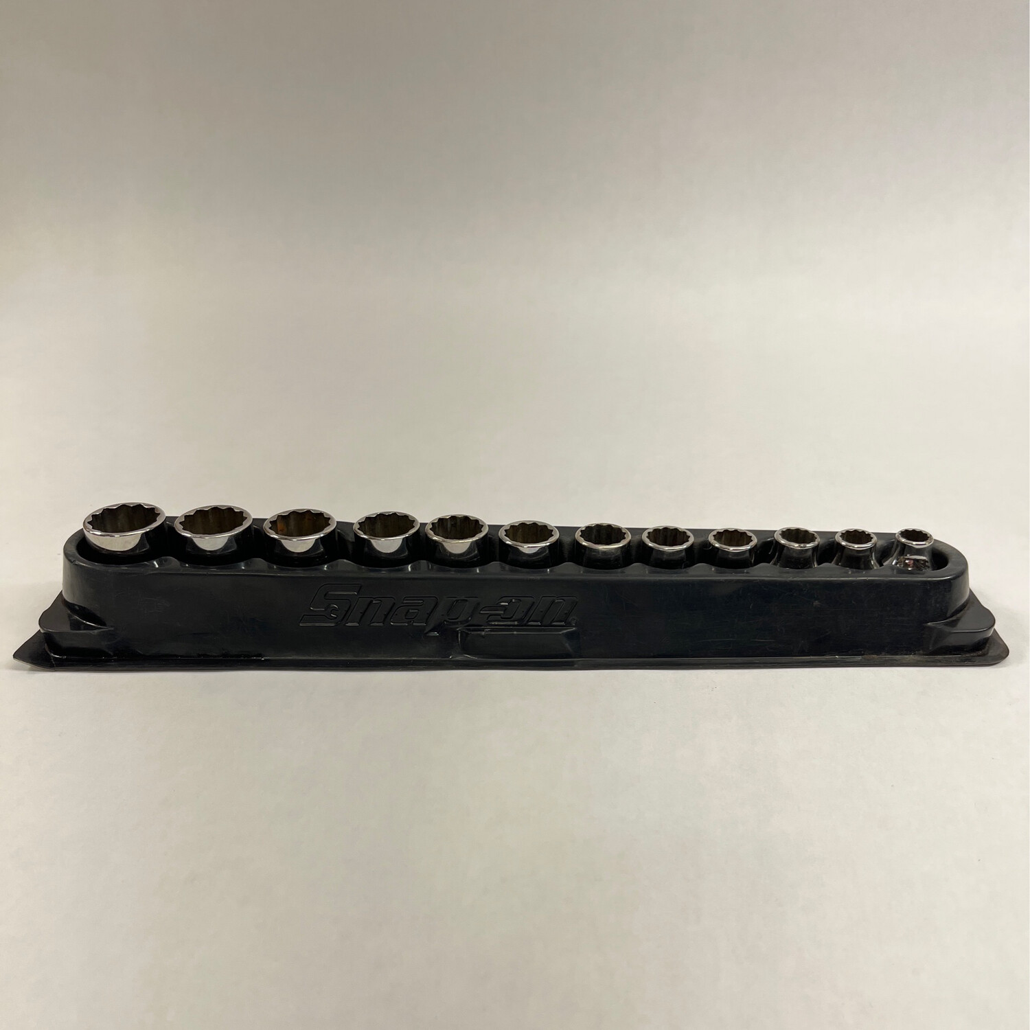 Snap On 12 Pc. 3/8" Drive 12-Point Metric Flank Drive Shallow Socket ...