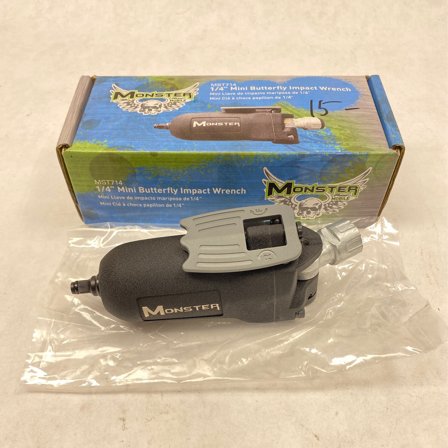 Monster Tools 1/4” Mini Butterfly Impact Wrench, MST714 - Shop - Tool Swapper