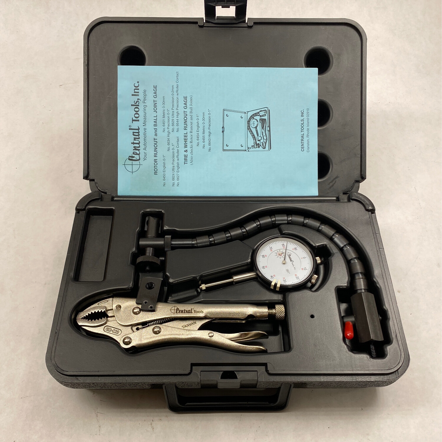 Central Tools Rotor Runout And Ball Joint Gage, 6450 - Shop - Tool Swapper