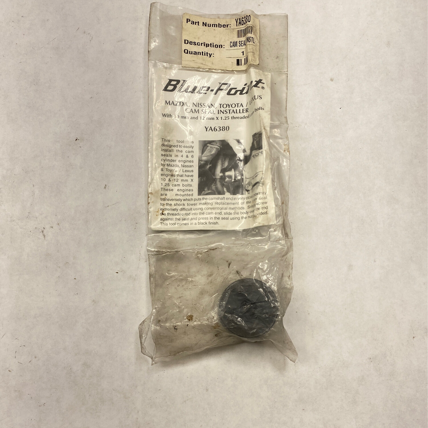 Blue Point Import Cam Seal Installer, YA6380 - Shop - Tool Swapper