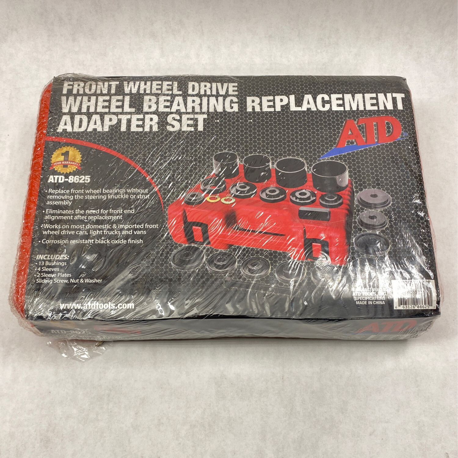 ATD FWD Wheel Bearing Replacement Adapter Set, ATD-8625 - Shop - Tool ...