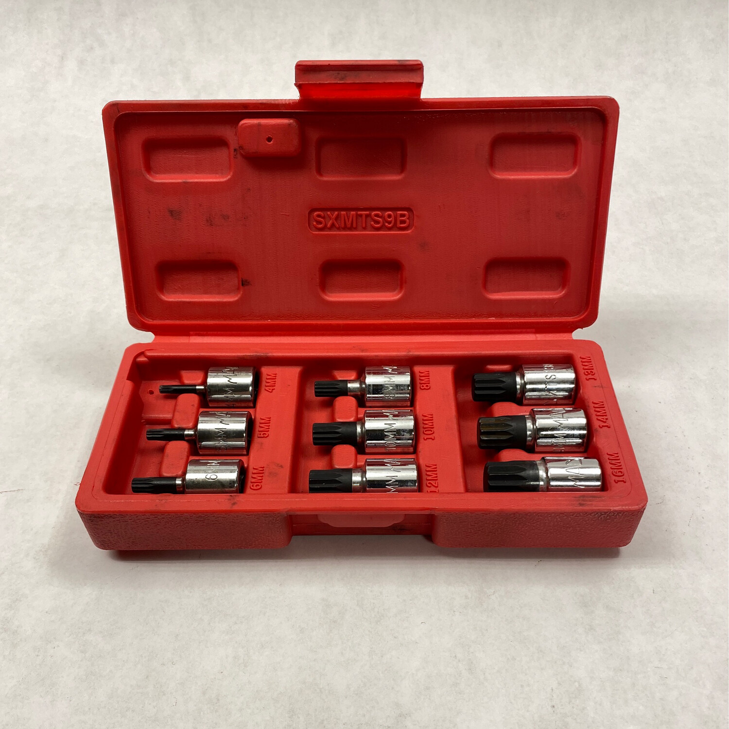 Mac Tools 9-PC. 3/8” Drive Metric Triple Square Driver Set, SMXTS9B ...
