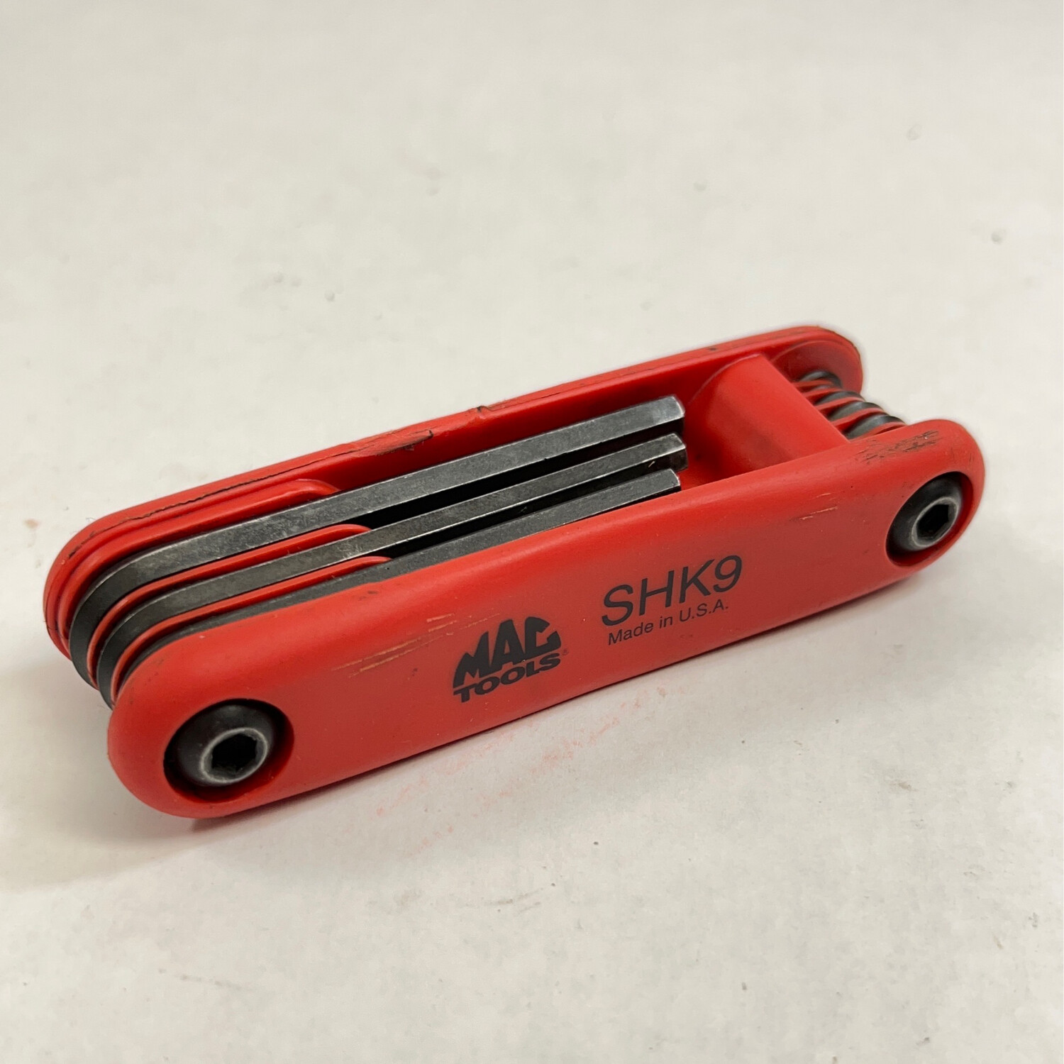 Mac Tools 9 Pc. SAE Fold Up Hex Key Set, SHK9 - Shop - Tool Swapper