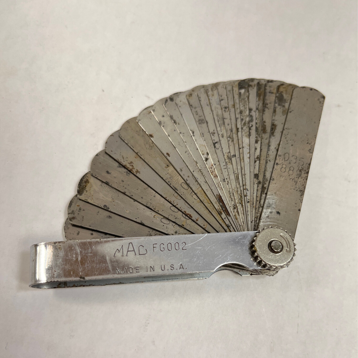 Snap On 25-Blade SAE Universal Master Feeler Gauge Set, FG002 - Shop ...